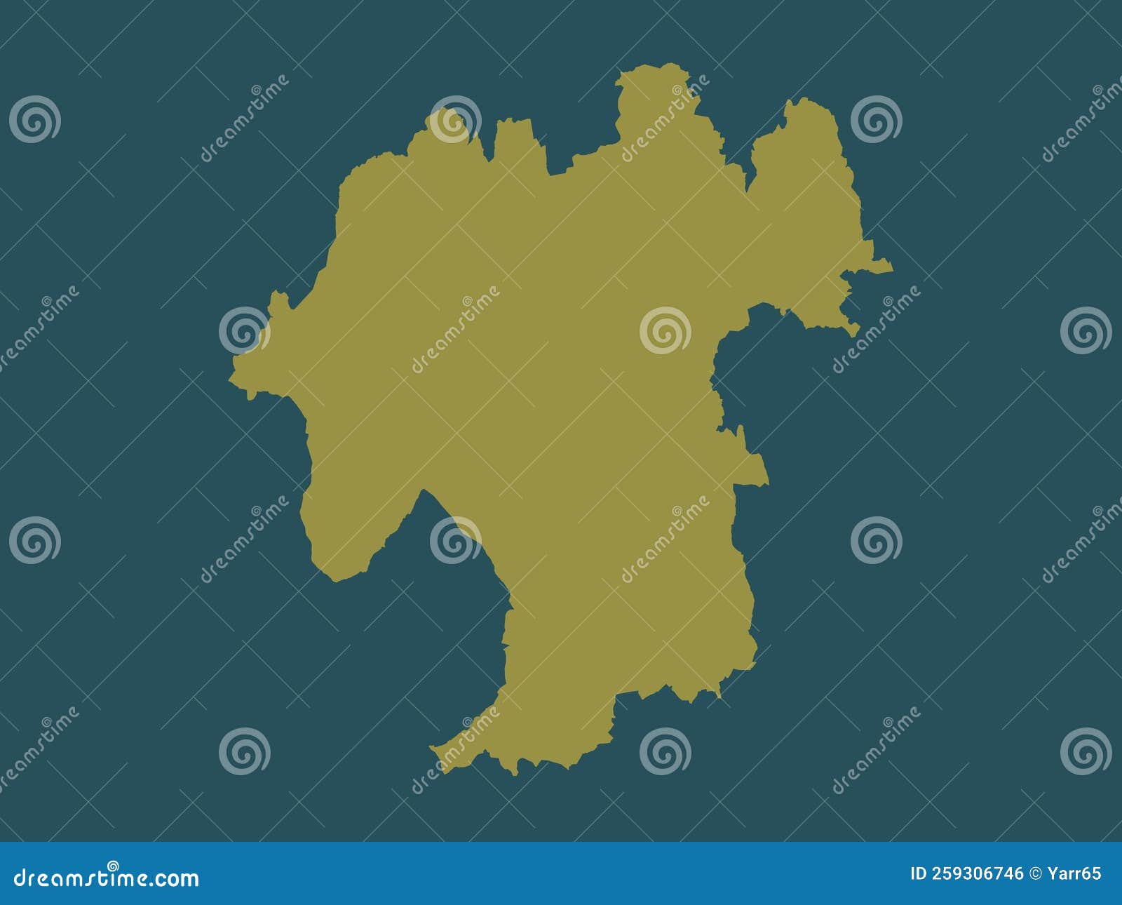 Novoberda, Kosovo. Solid. No Legend Stock Illustration - Illustration ...