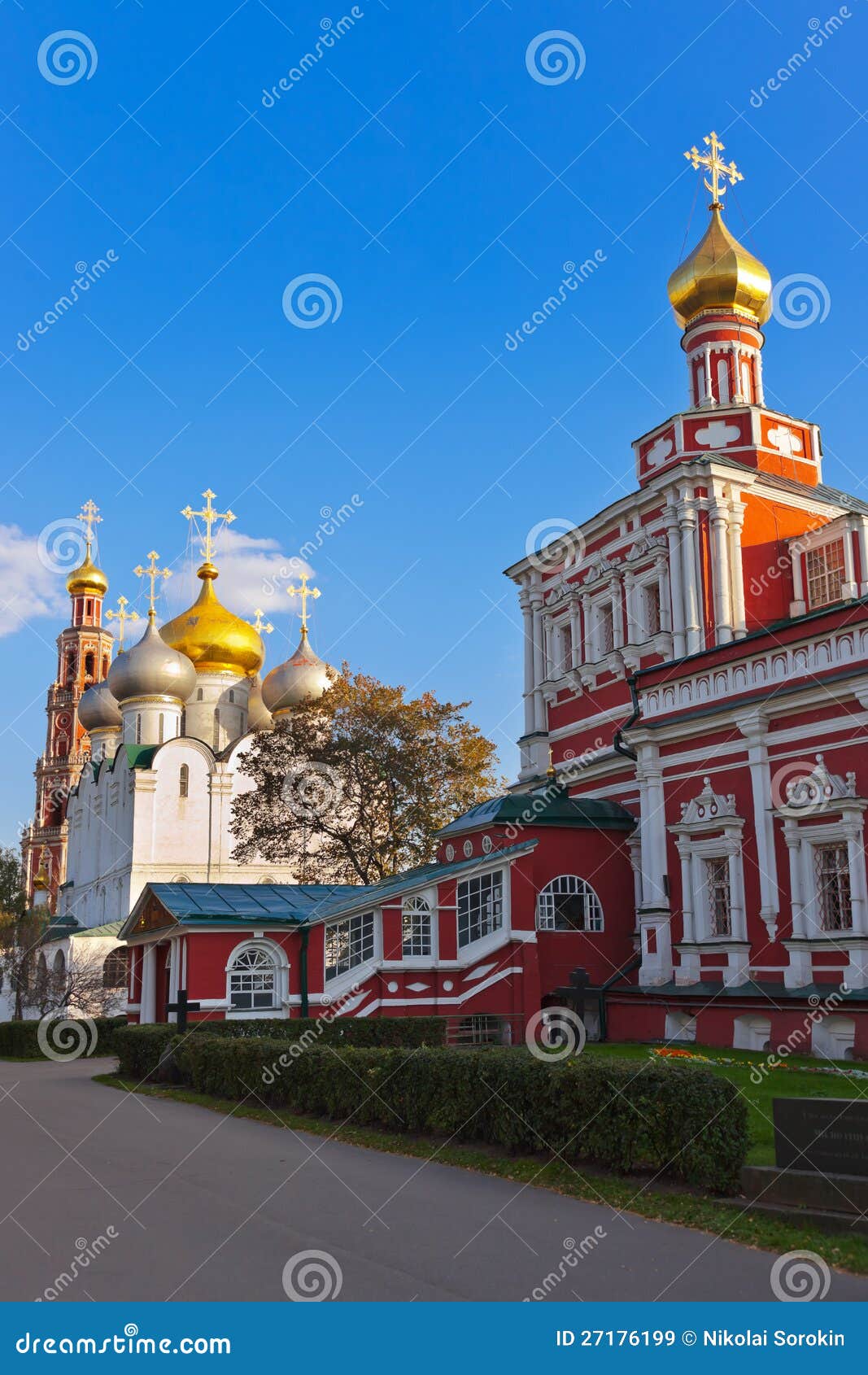 Novodevichiy Convent in Moscow Russia Stock Image - Image of ...