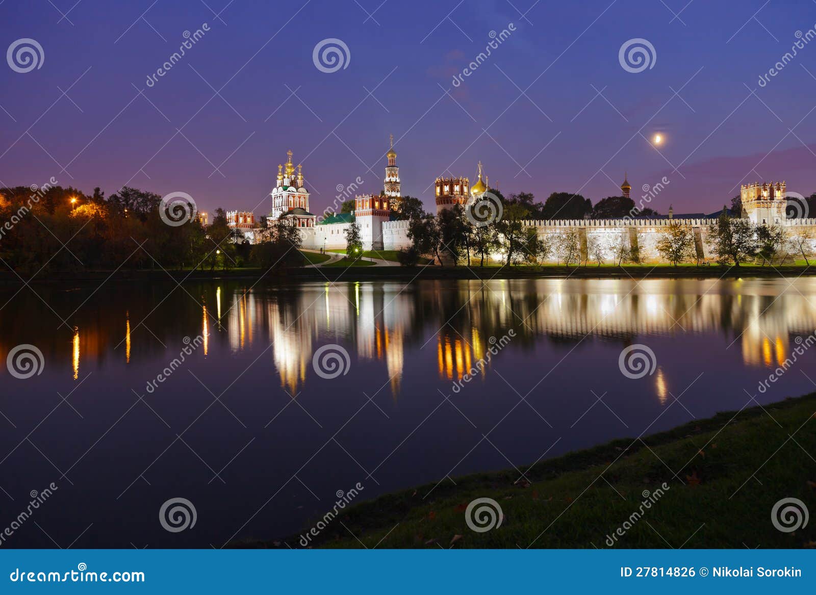 Novodevichiy Convent in Moscow Russia Stock Photo - Image of convent ...