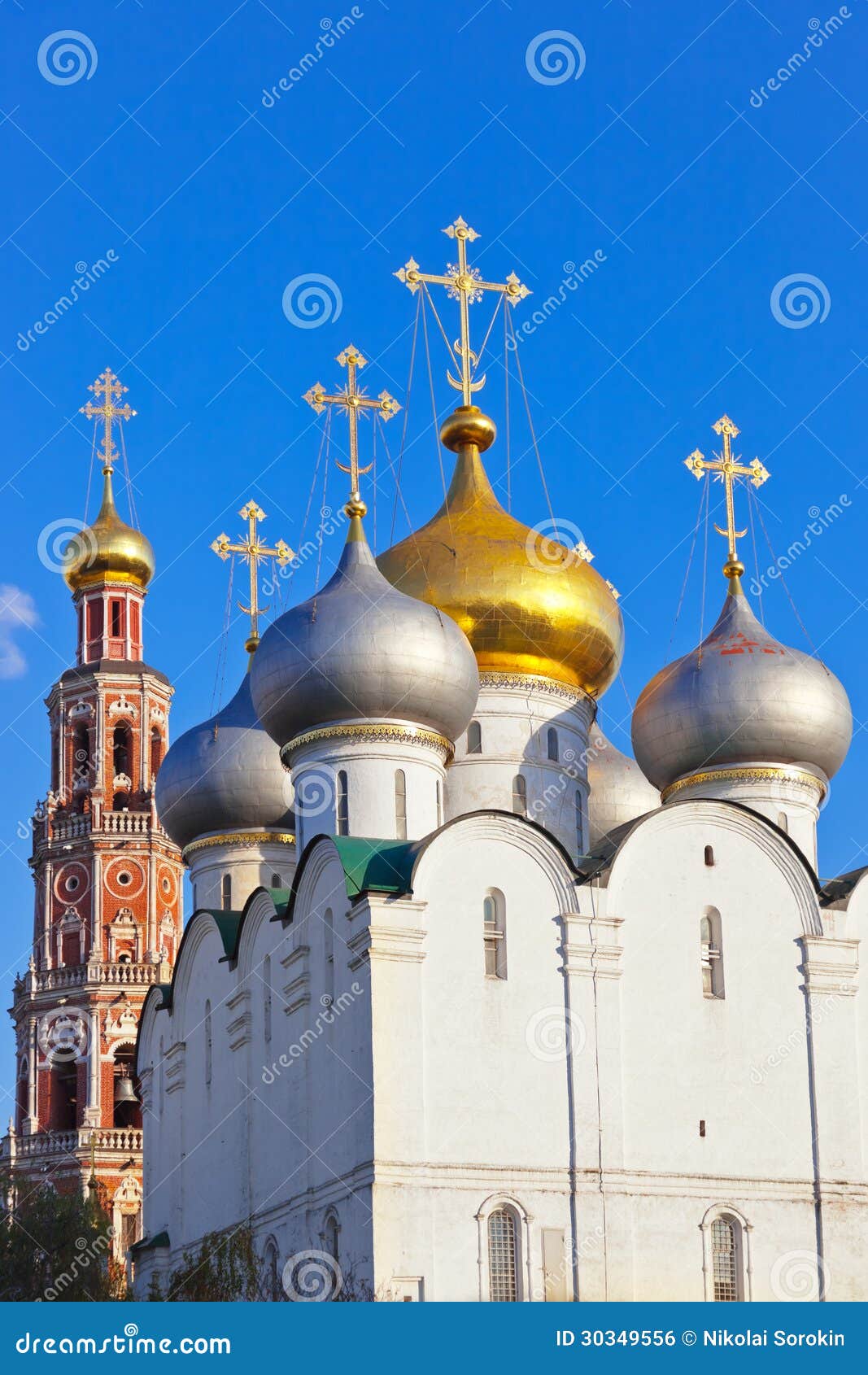 Novodevichiy Convent in Moscow Russia Stock Photo - Image of landmark ...