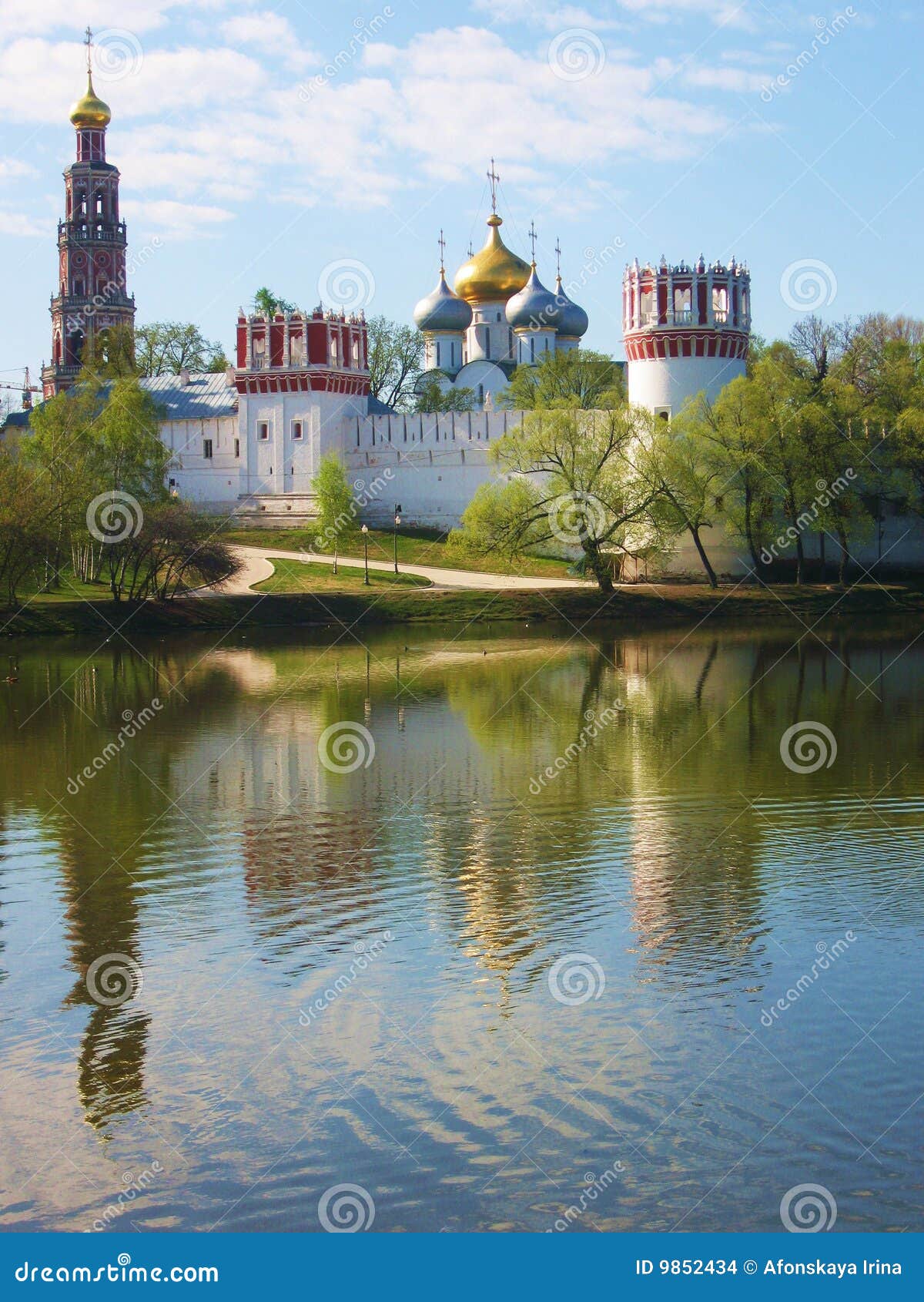 Novodevichiy Monastery, Moscow Stock Photo - Image of monastery ...
