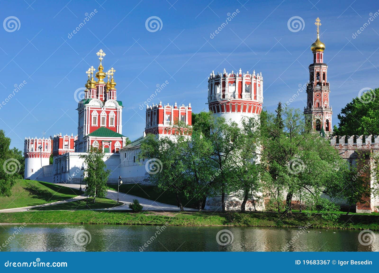Novodevichiy Monastery. Moscow. Russia. Stock Image - Image of history ...