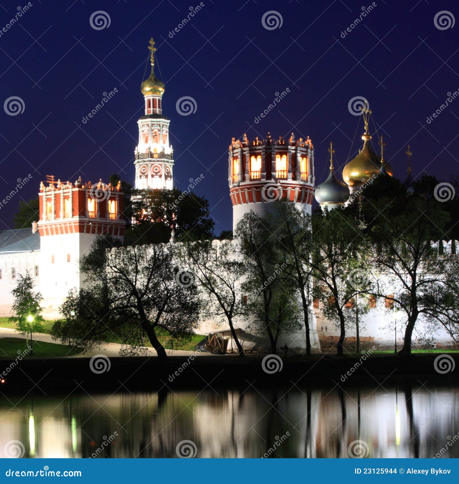 Novodevichiy Monastery, Moscow, Russia. Stock Photo - Image of ...