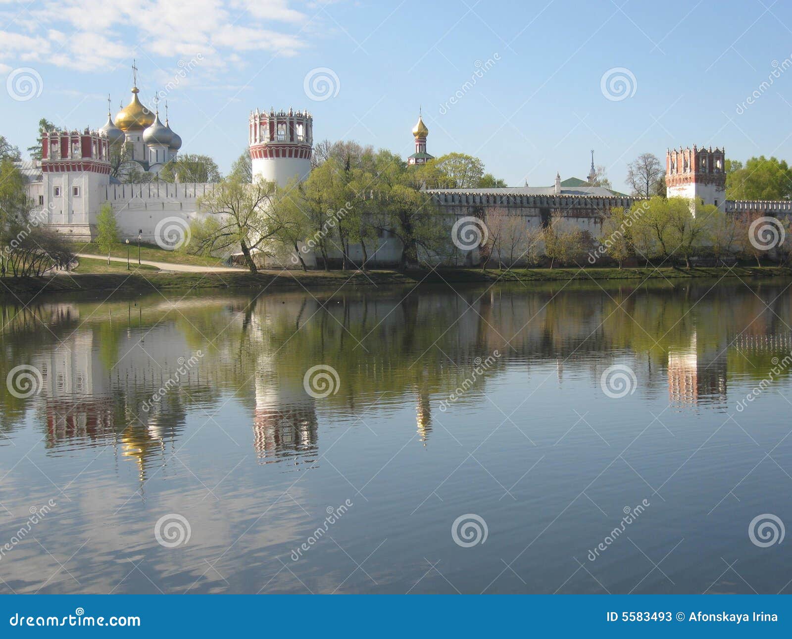 Novodevichiy Monastery Moscow Russia Stock Image - Image of tower ...
