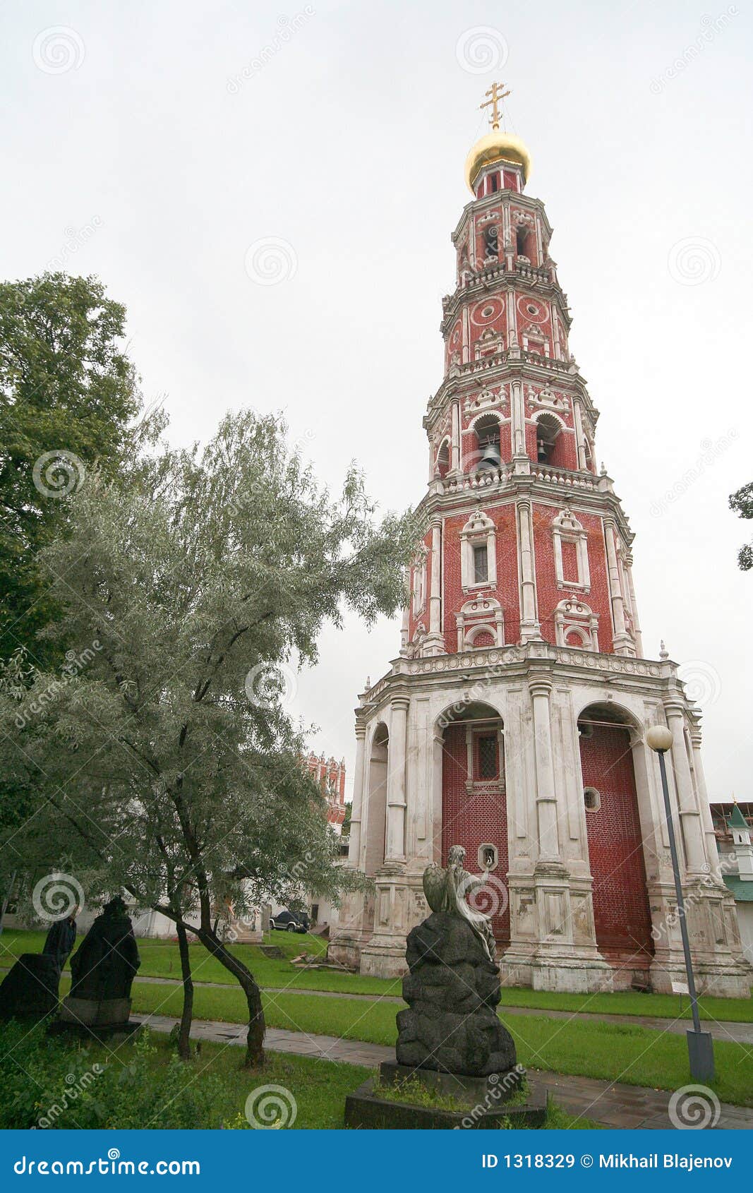 Novodevichy Convent 20 stock image. Image of tower, historic - 1318329