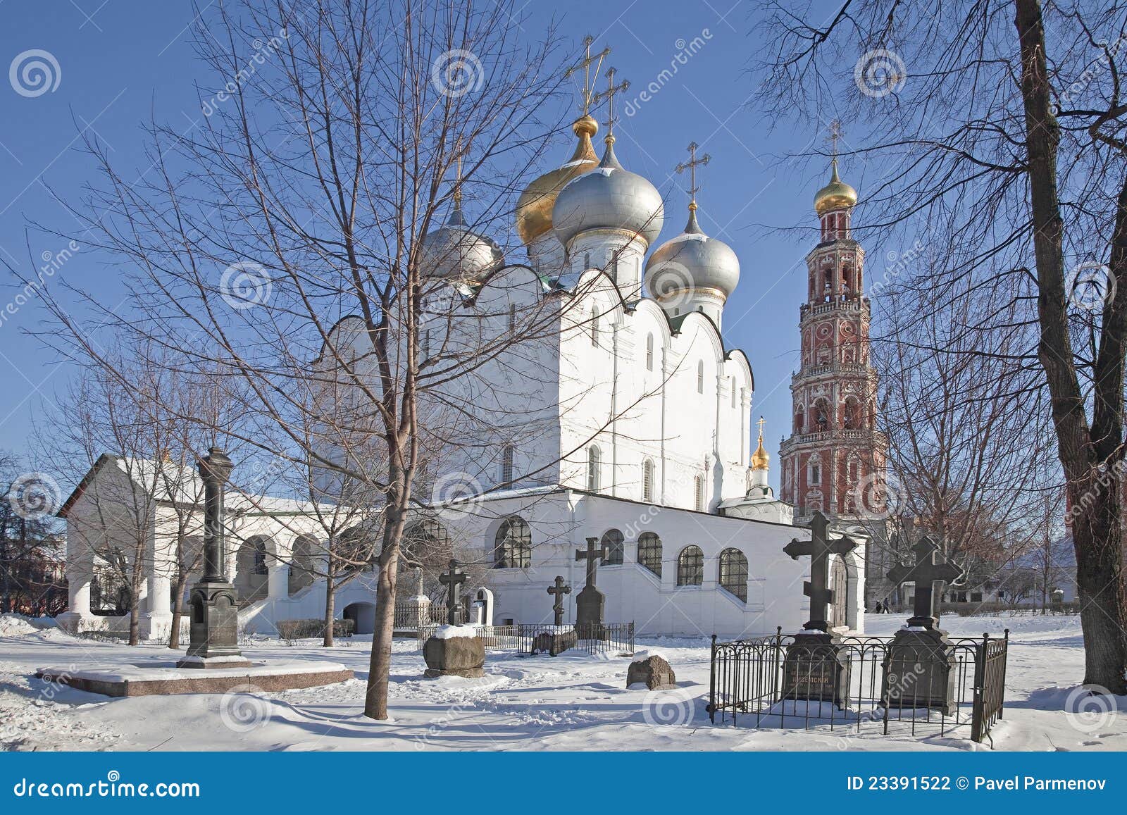 Novodevichy Convent stock photo. Image of building, territory - 23391522