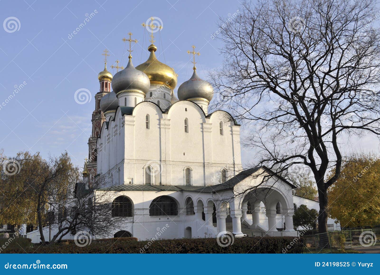 Novodevichy Convent stock image. Image of moscow, shadow - 24198525