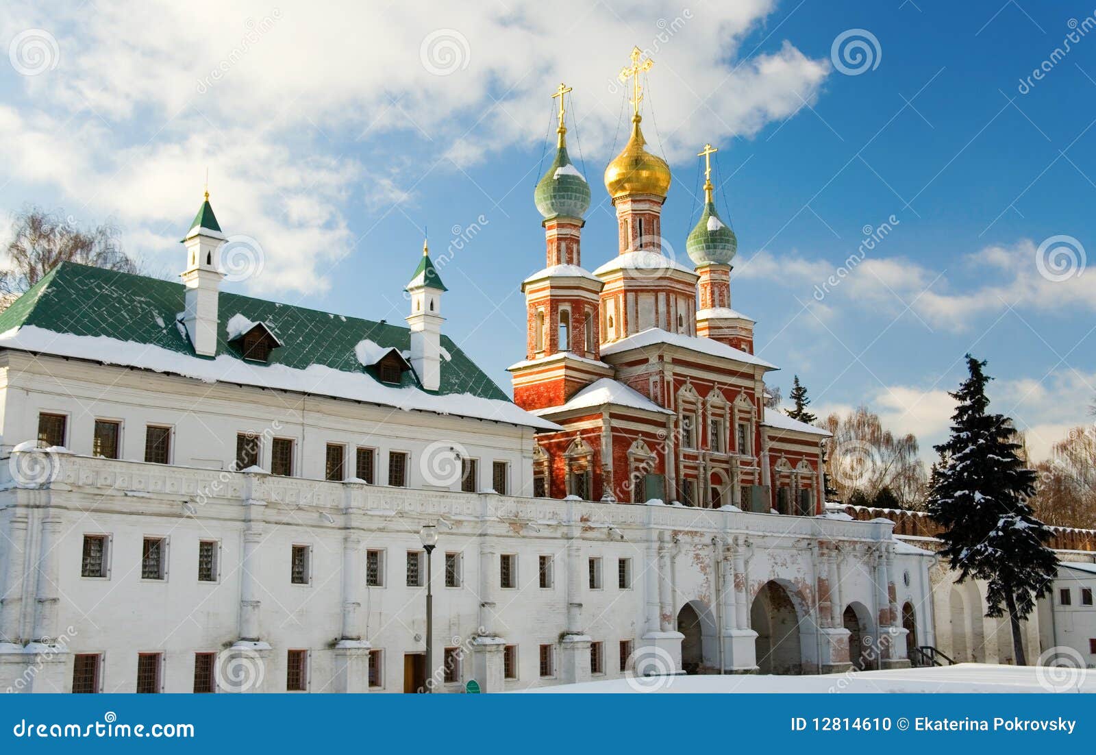 Novodevichy Convent in Moscow Stock Photo - Image of architecture ...