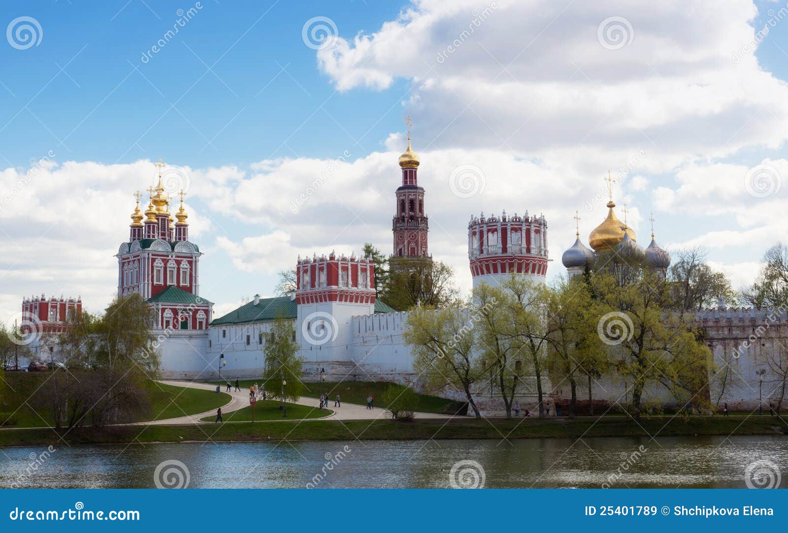 Novodevichy Convent in Moscow Stock Image - Image of place ...