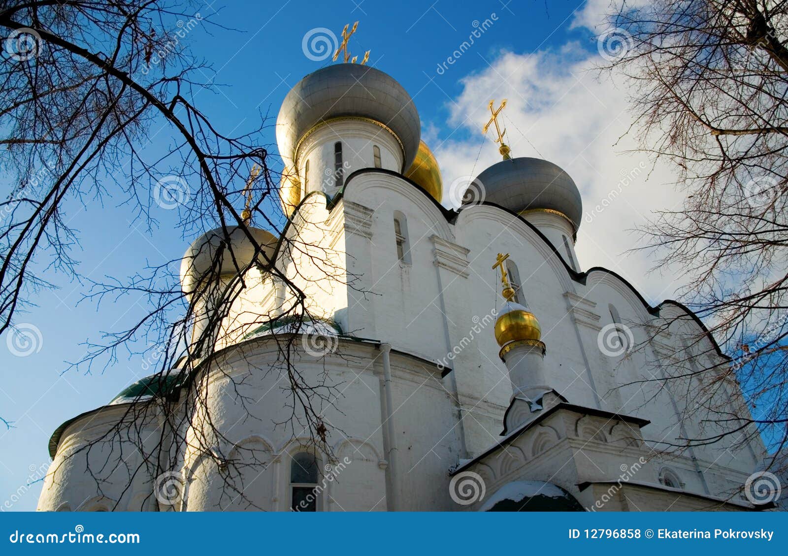 Novodevichy Convent in Moscow, Russia Stock Photo - Image of horizontal ...