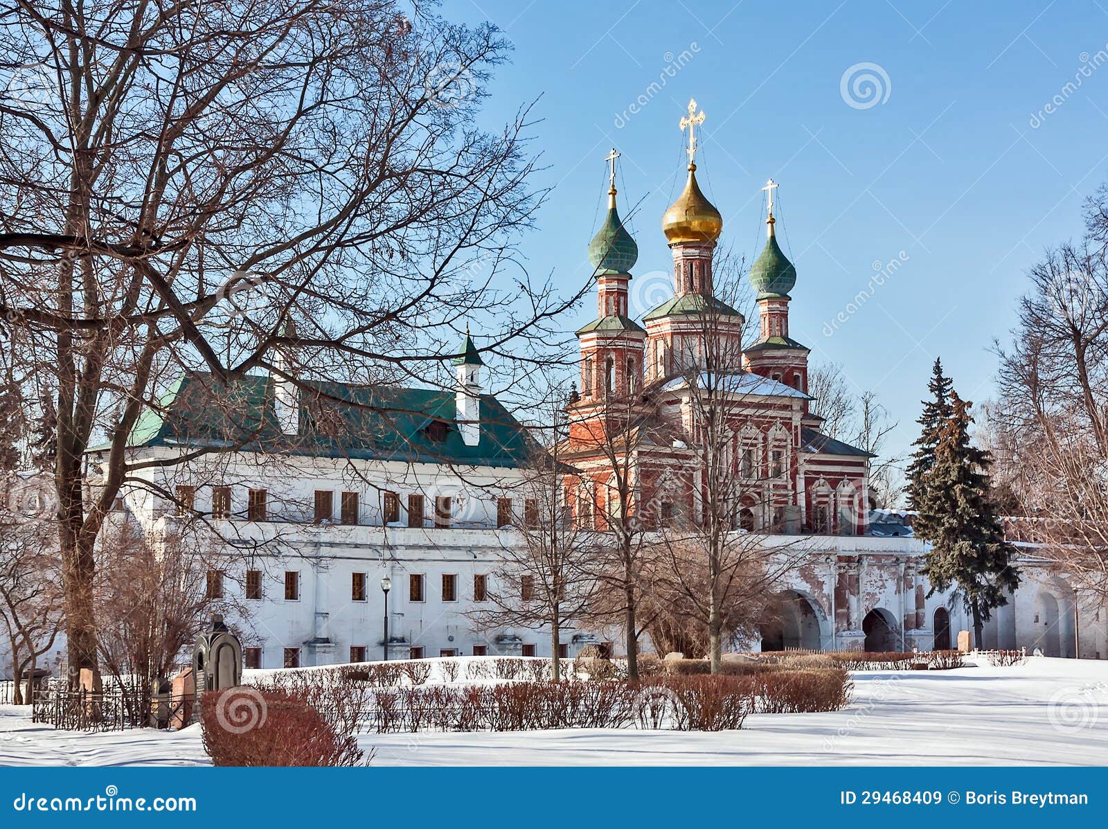 Novodevichy Convent, Moscow, Russia Stock Image - Image of historical ...