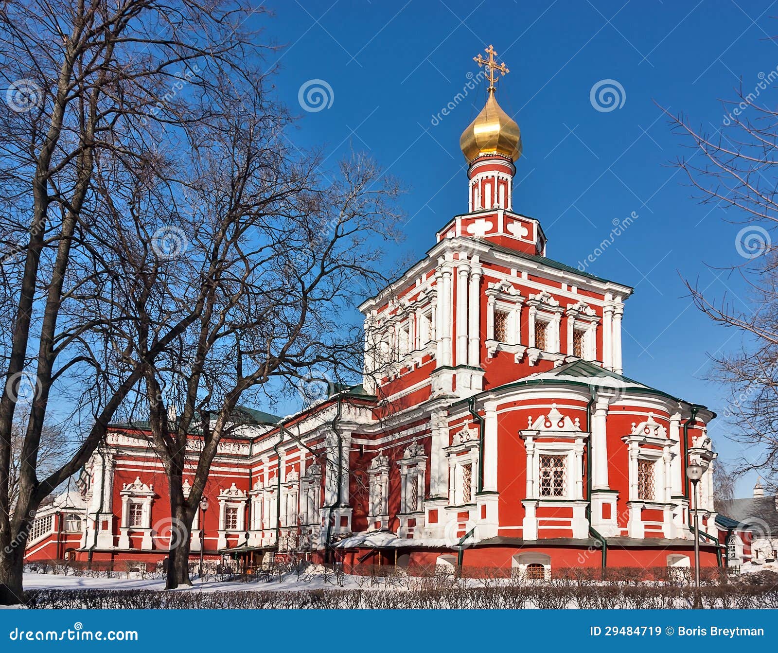 Novodevichy Convent, Moscow, Russia Stock Image - Image of winter ...