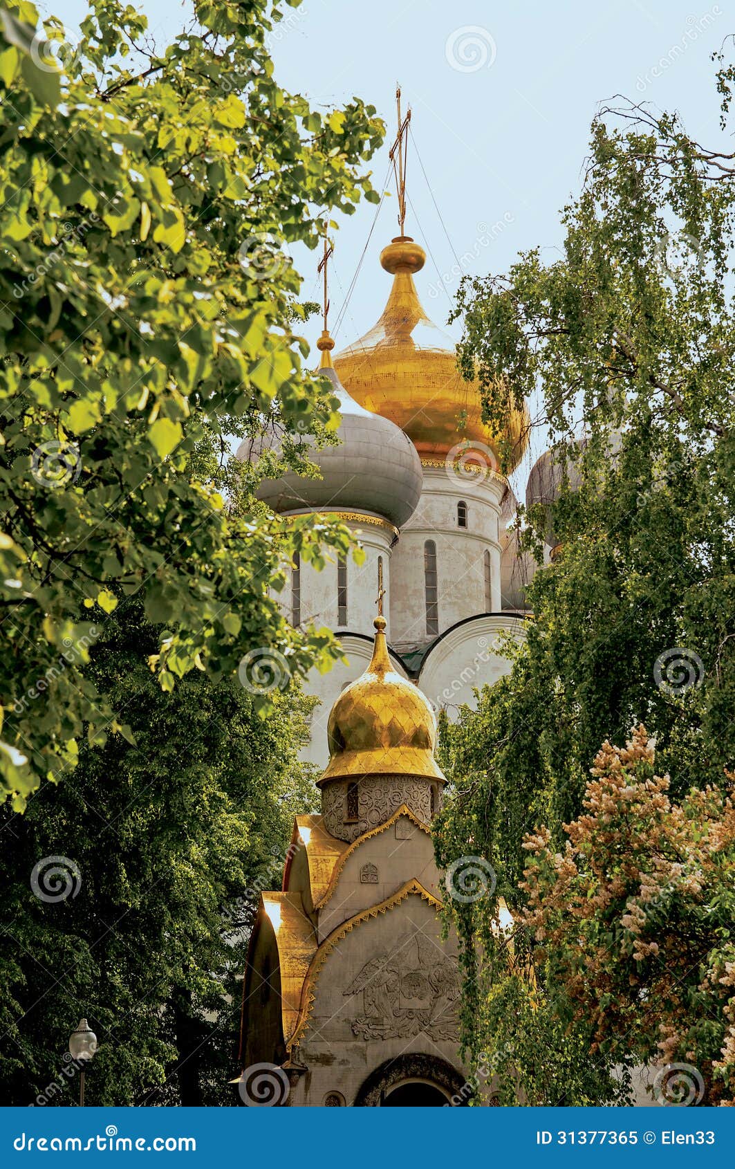 Novodevichy Convent stock image. Image of famous, europe - 31377365