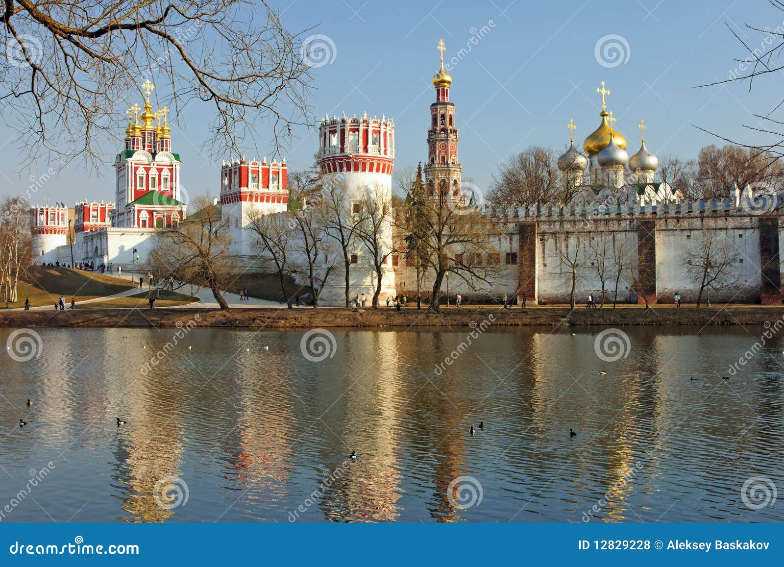 Novodevichy Monastery stock photo. Image of merlon, culture - 12829228