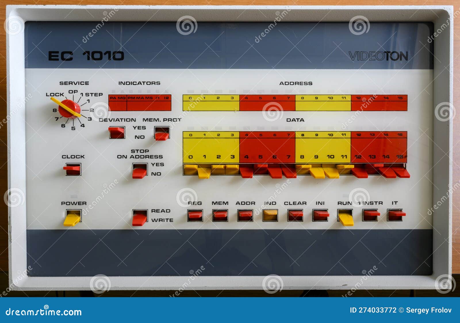 NOVOSIBIRSK, RUSSIA - MARCH 24, 2023: Control Panel of Computer of the ...