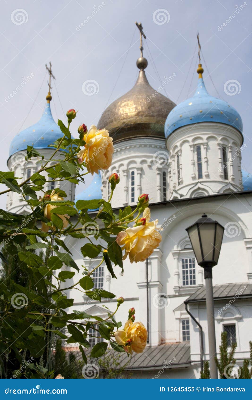 Novospassky Monastery (Moscow) Stock Image - Image of orthodoxy ...
