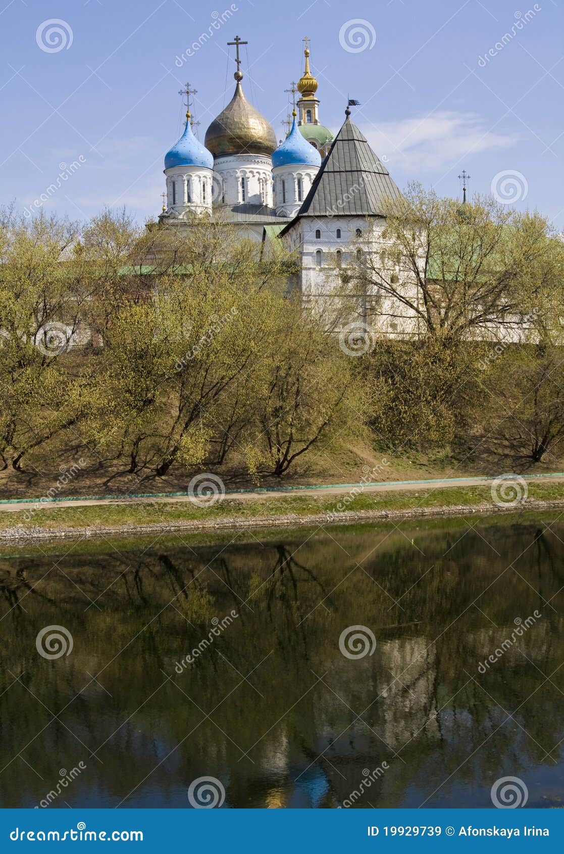 Novospassky Monastery, Moscow Stock Image - Image of historical ...