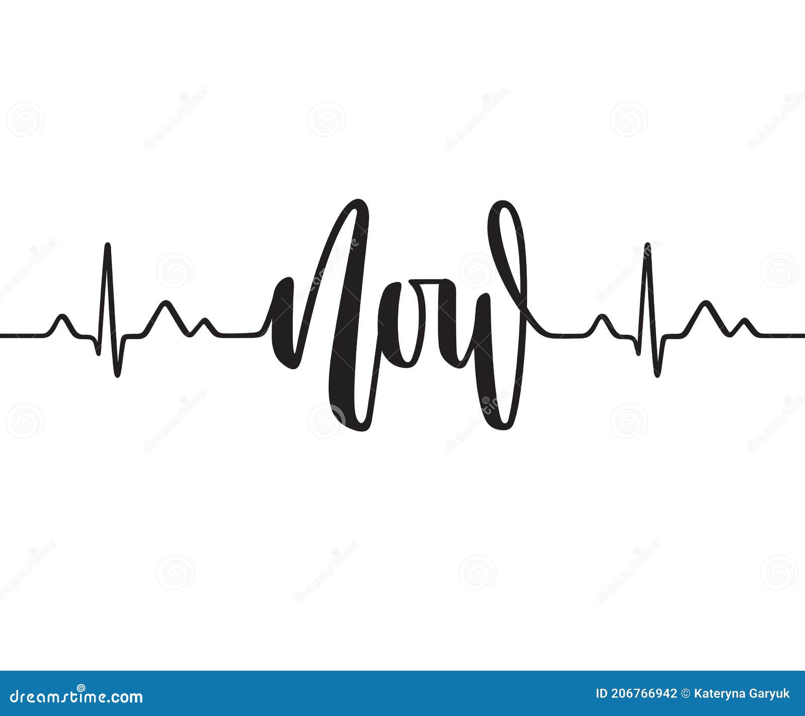 Now hand lettering stock vector. Illustration of focus - 206766942