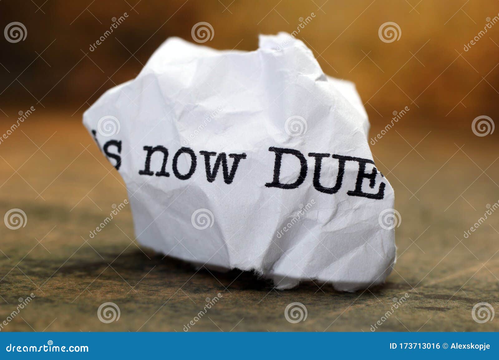 Now due trash stock photo. Image of money, collector - 173713016