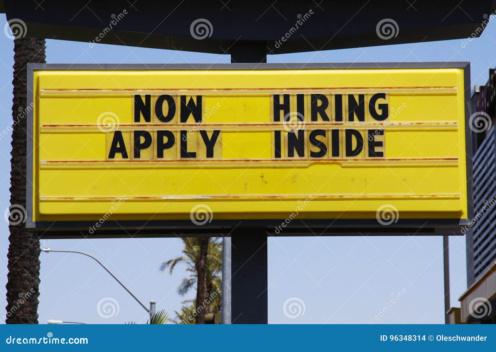 Now Hiring Apply Online Red Sign Royalty-Free Stock Photography ...