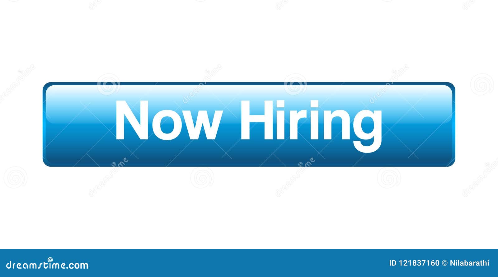 Now hiring button stock illustration. Illustration of applicant - 121837160