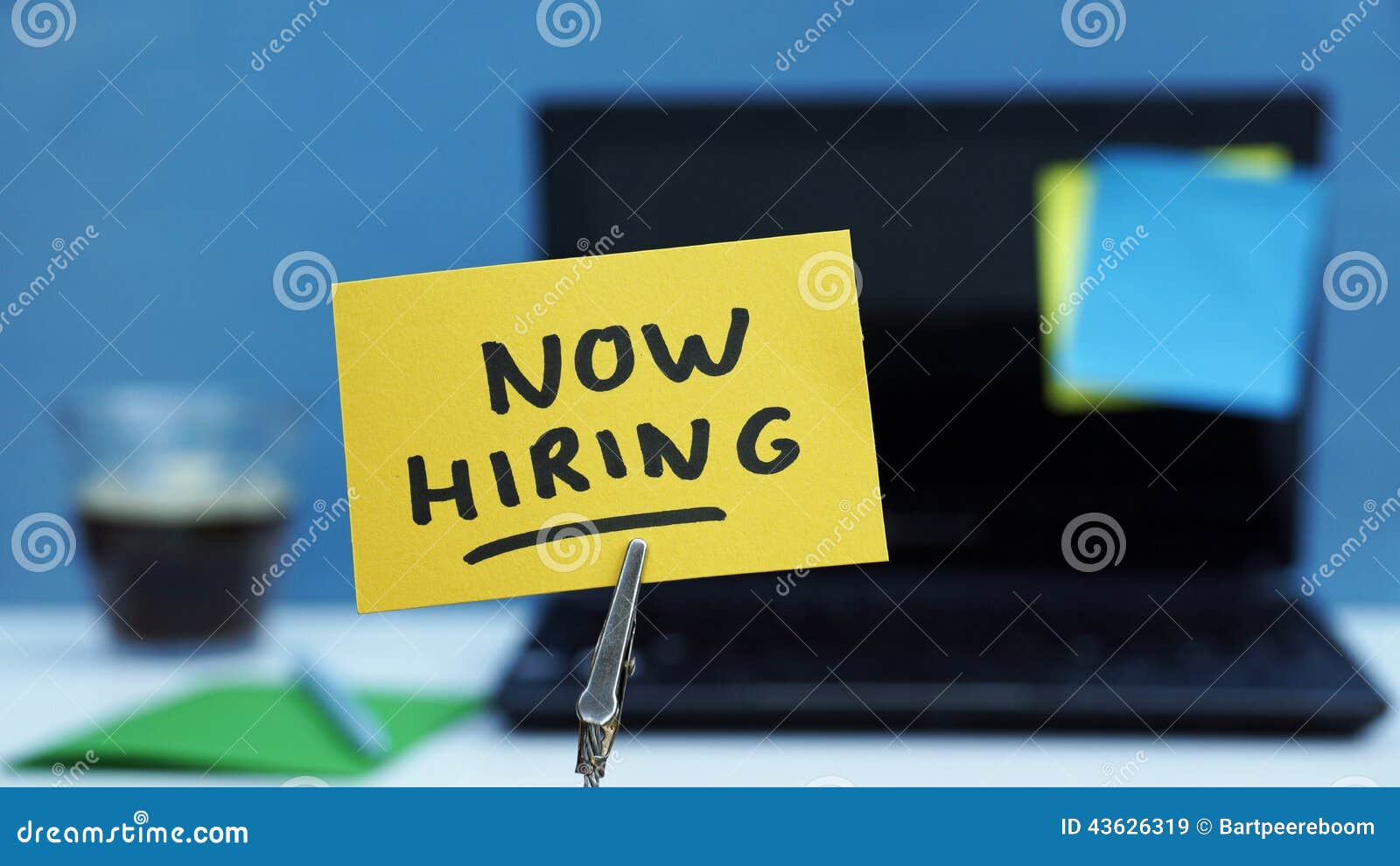 Now hiring stock image. Image of corporate, board, people - 43626319