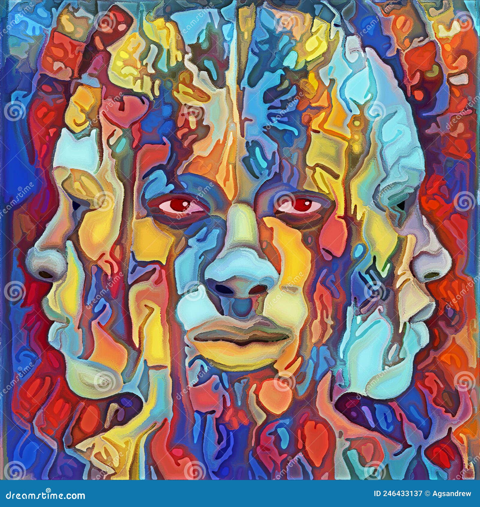 Now Idea stock illustration. Illustration of brain, colored - 246433137