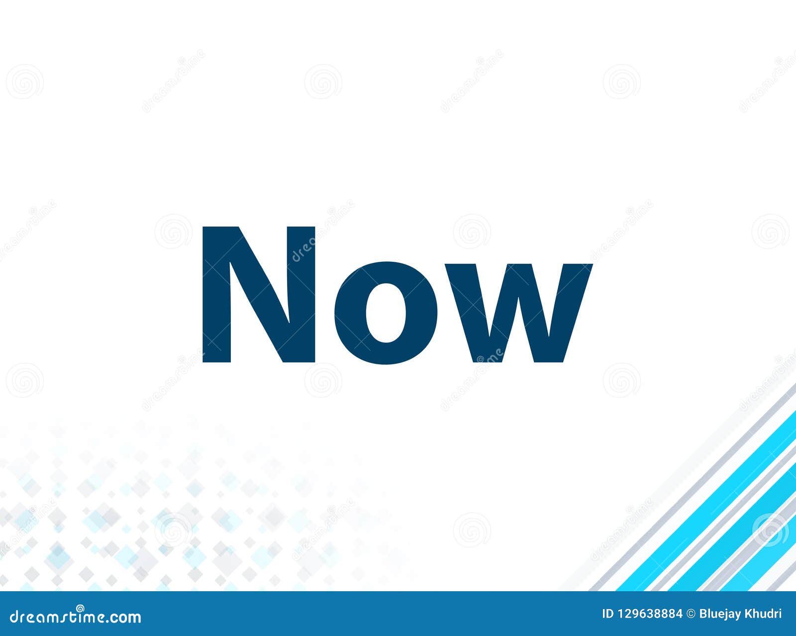 Now Modern Flat Design Blue Abstract Background Stock Illustration ...