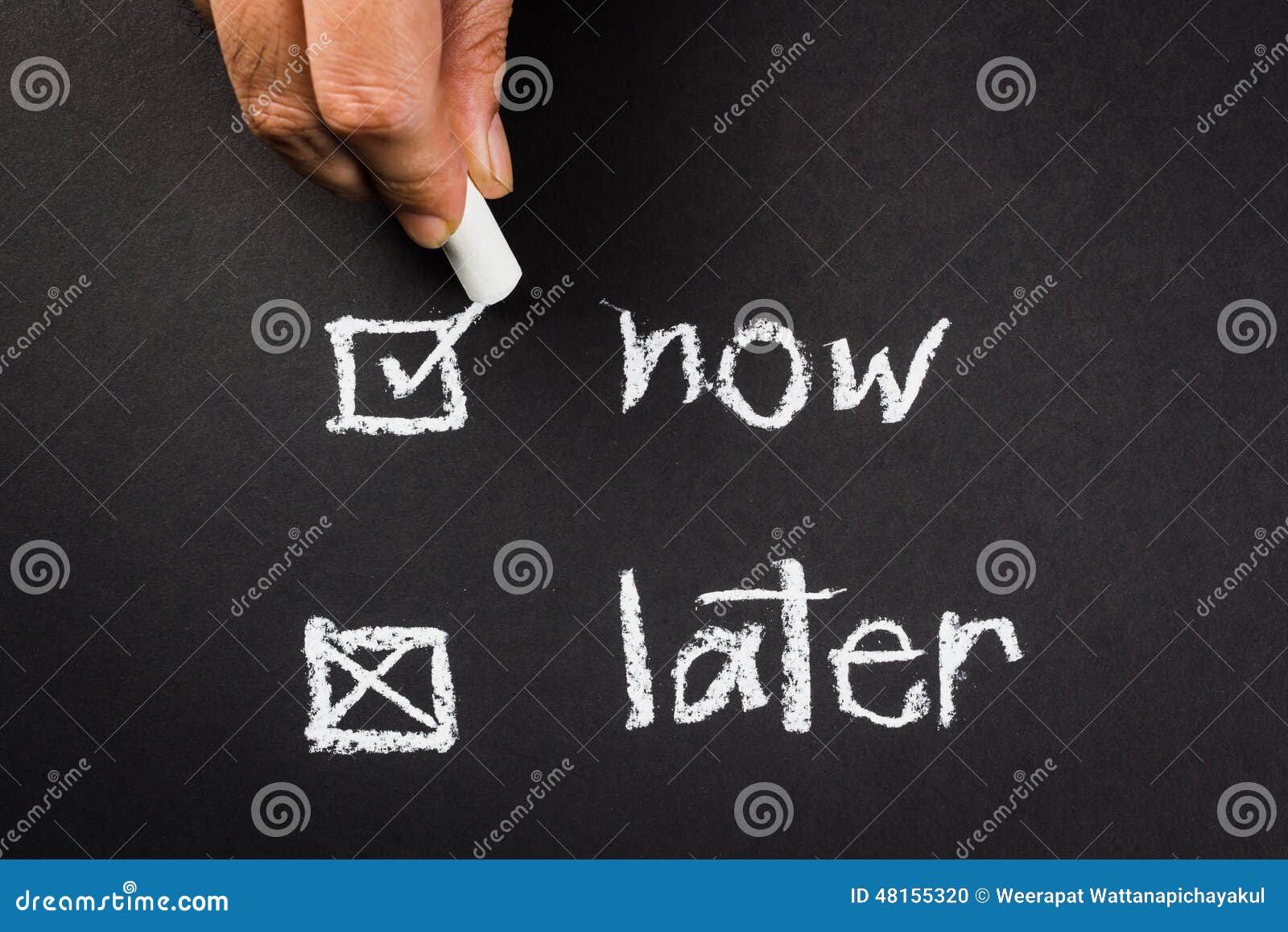 Now stock photo. Image of correct, positivity, chalk - 48155320