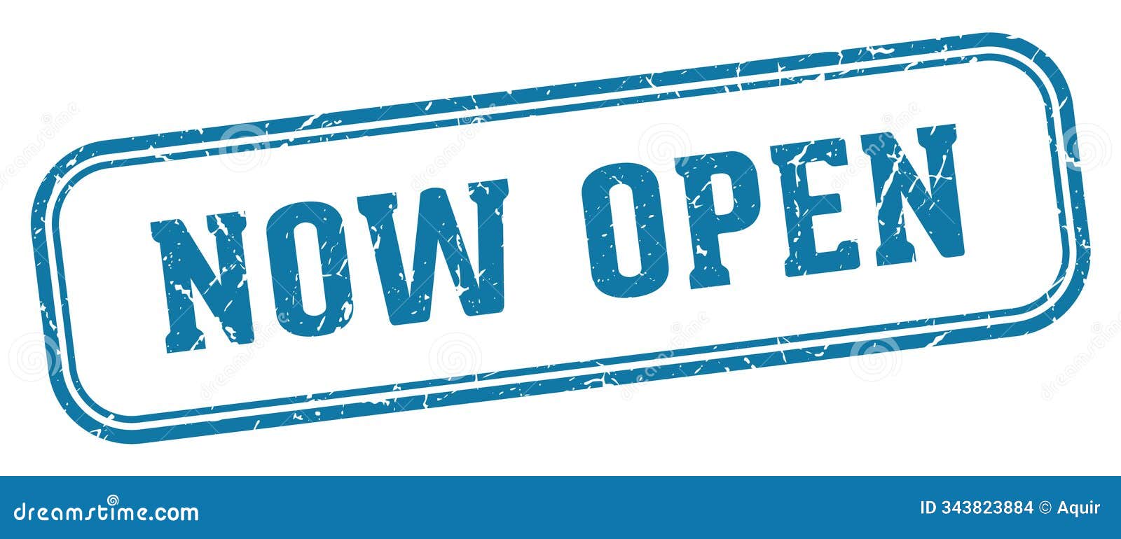 Open Stamp. Open Label On Transparent Background. Round Sign Vector ...