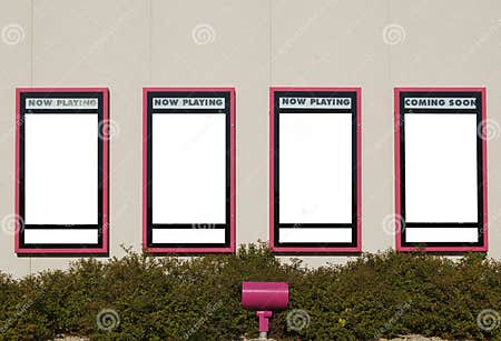 Now Playing stock image. Image of coming, theatre, entertainment - 6544903