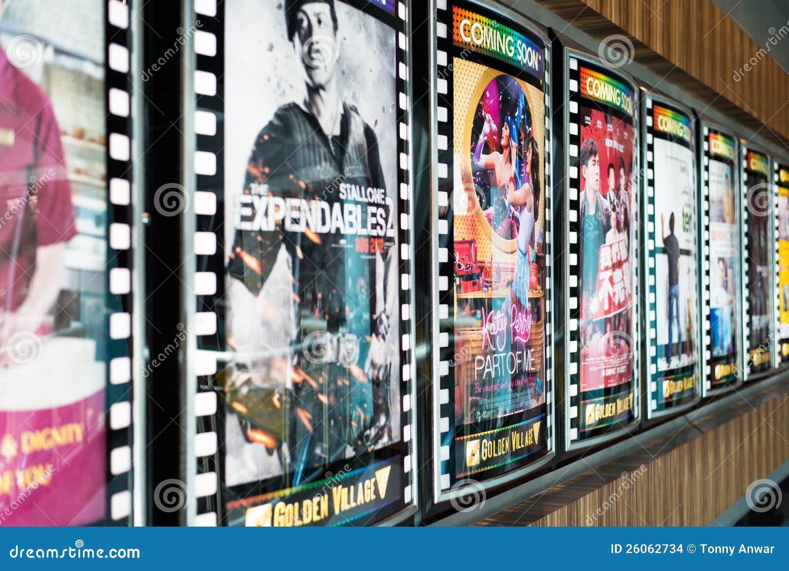 Now Showing editorial stock image. Image of poster, cinema - 26062734