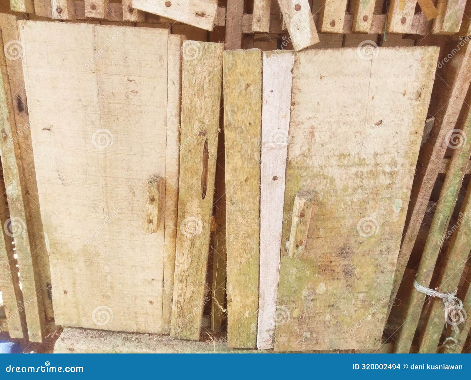 Until Now, There are Still Doors Like this. Stock Photo - Image of like ...