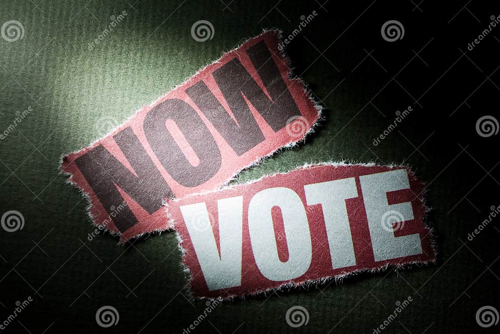 Now Vote stock image. Image of election, text, black, voting - 4802105