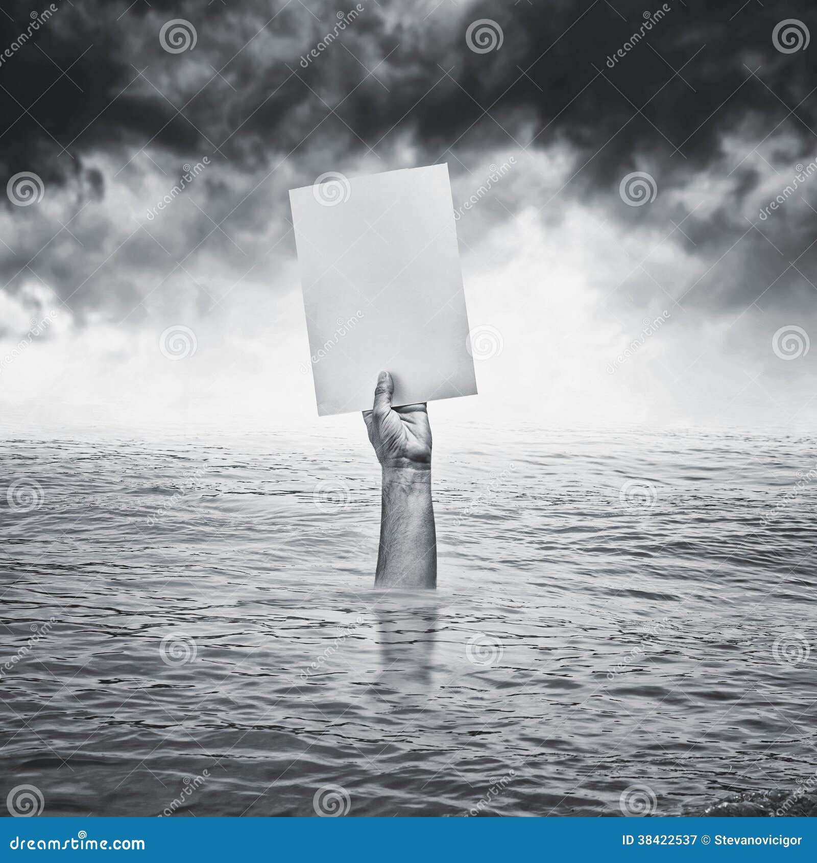 Noyade de l'homme image stock. Image du sauvetage, papier - 38422537
