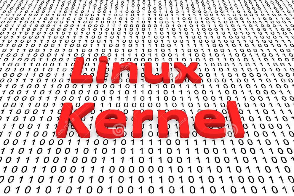 Noyau de Linux illustration stock. Illustration du grain - 89361763