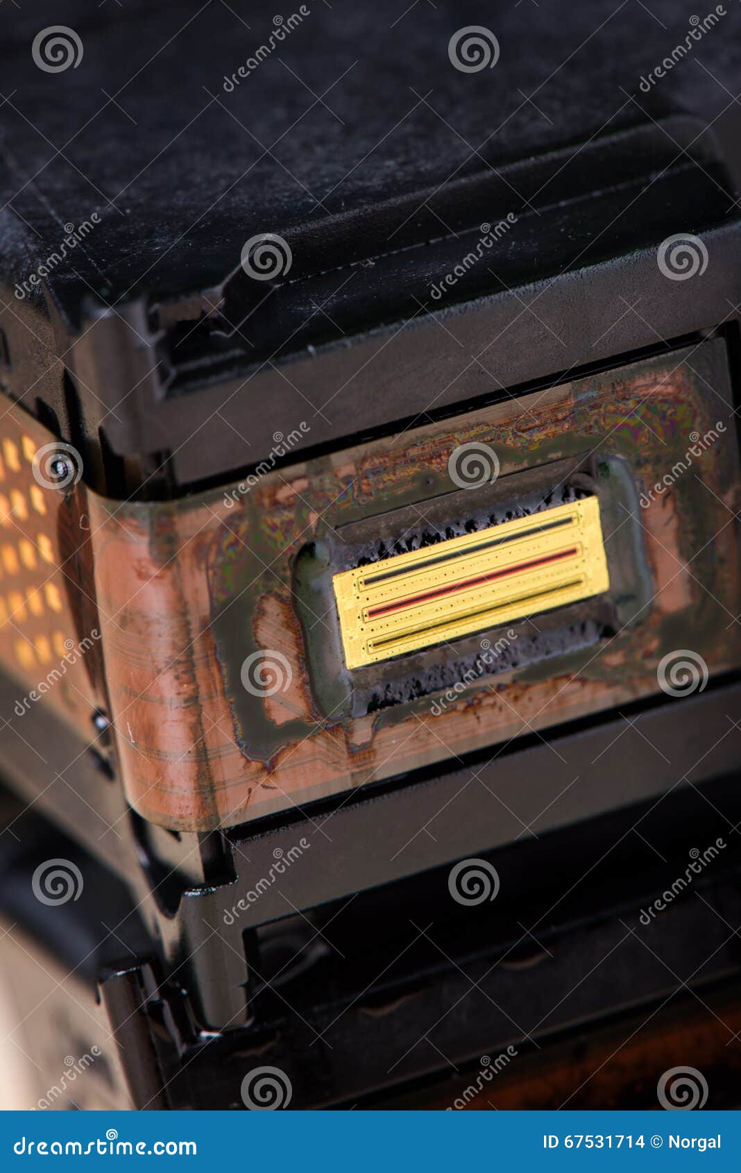 Nozzle plate stock photo. Image of printer, container - 67531714