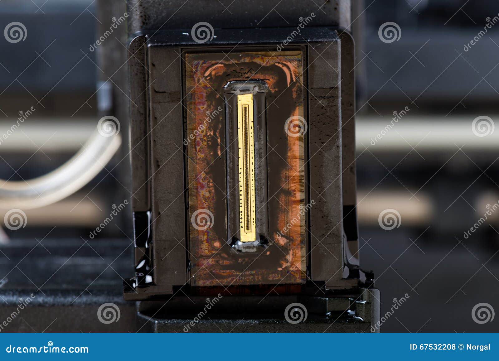 Nozzle plate stock photo. Image of head, macro, printer - 67532208