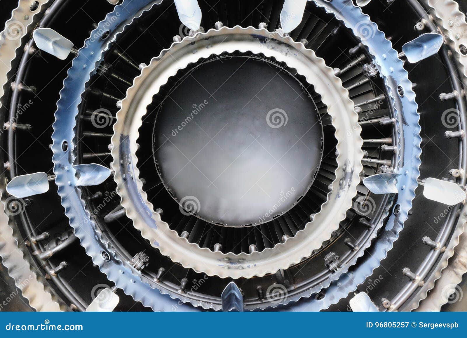 Nozzle of the Turbojet Engine Stock Image - Image of power, turbine ...
