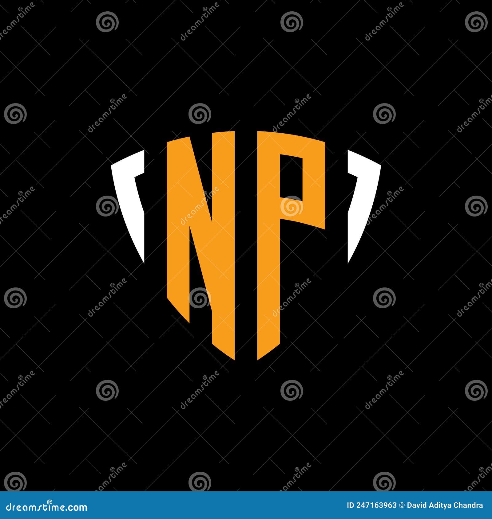 NP Logo Monogram Design Template Stock Vector - Illustration of ...