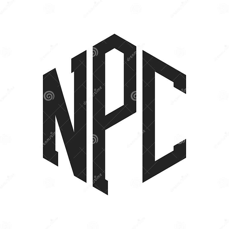 NPC Logo Design. Initial Letter NPC Monogram Logo Using Hexagon Shape ...