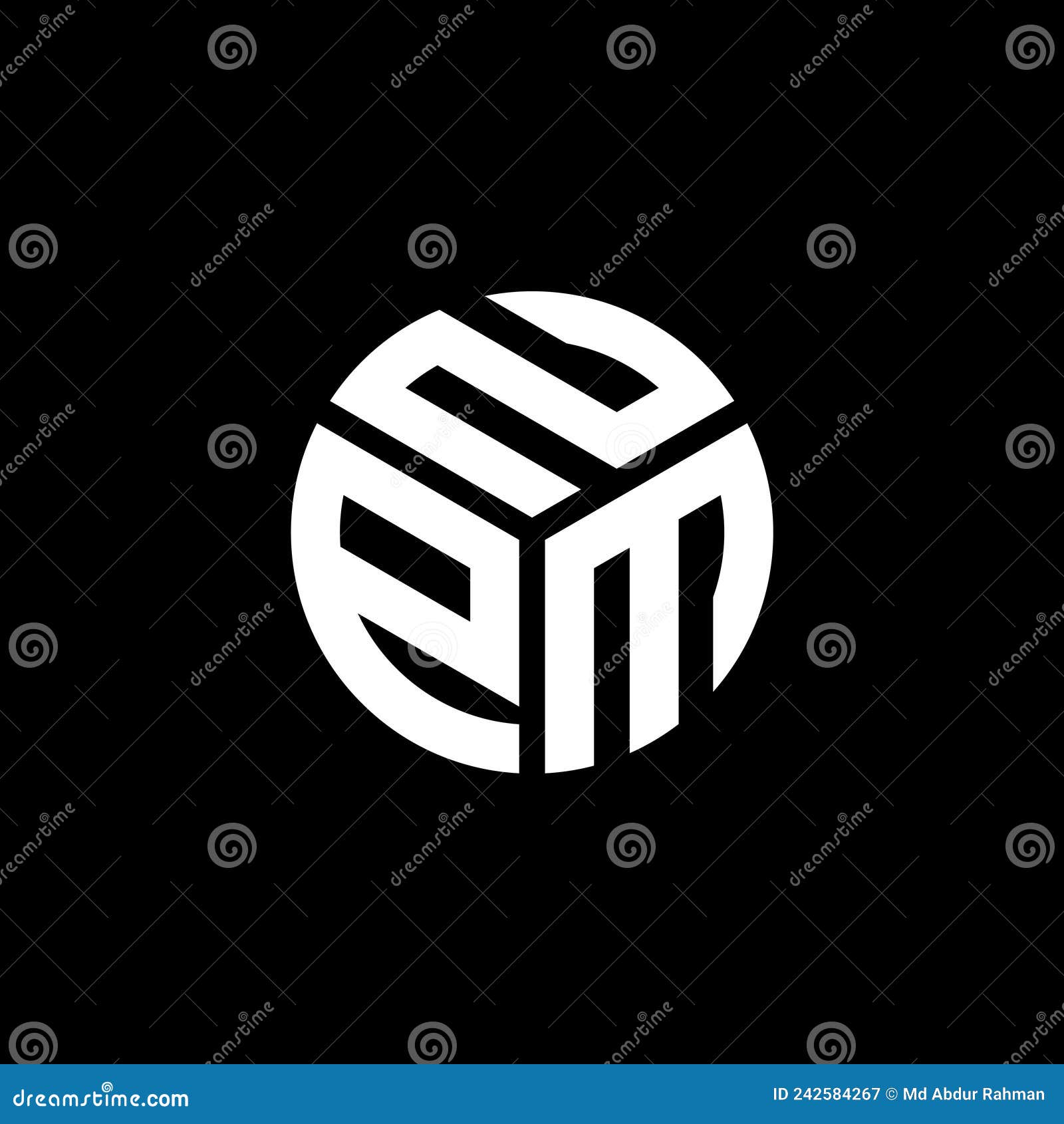 NPM Letter Logo Design on Black Background. NPM Creative Initials ... NPM Letter Logo Design on Black Background. NPM Creative Initials ...