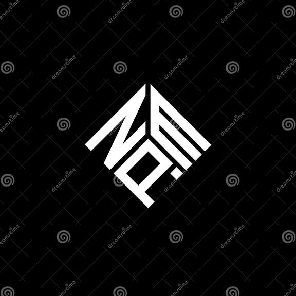 NPM Letter Logo Design on Black Background. NPM Creative Initials ... NPM Letter Logo Design on Black Background. NPM Creative Initials ...