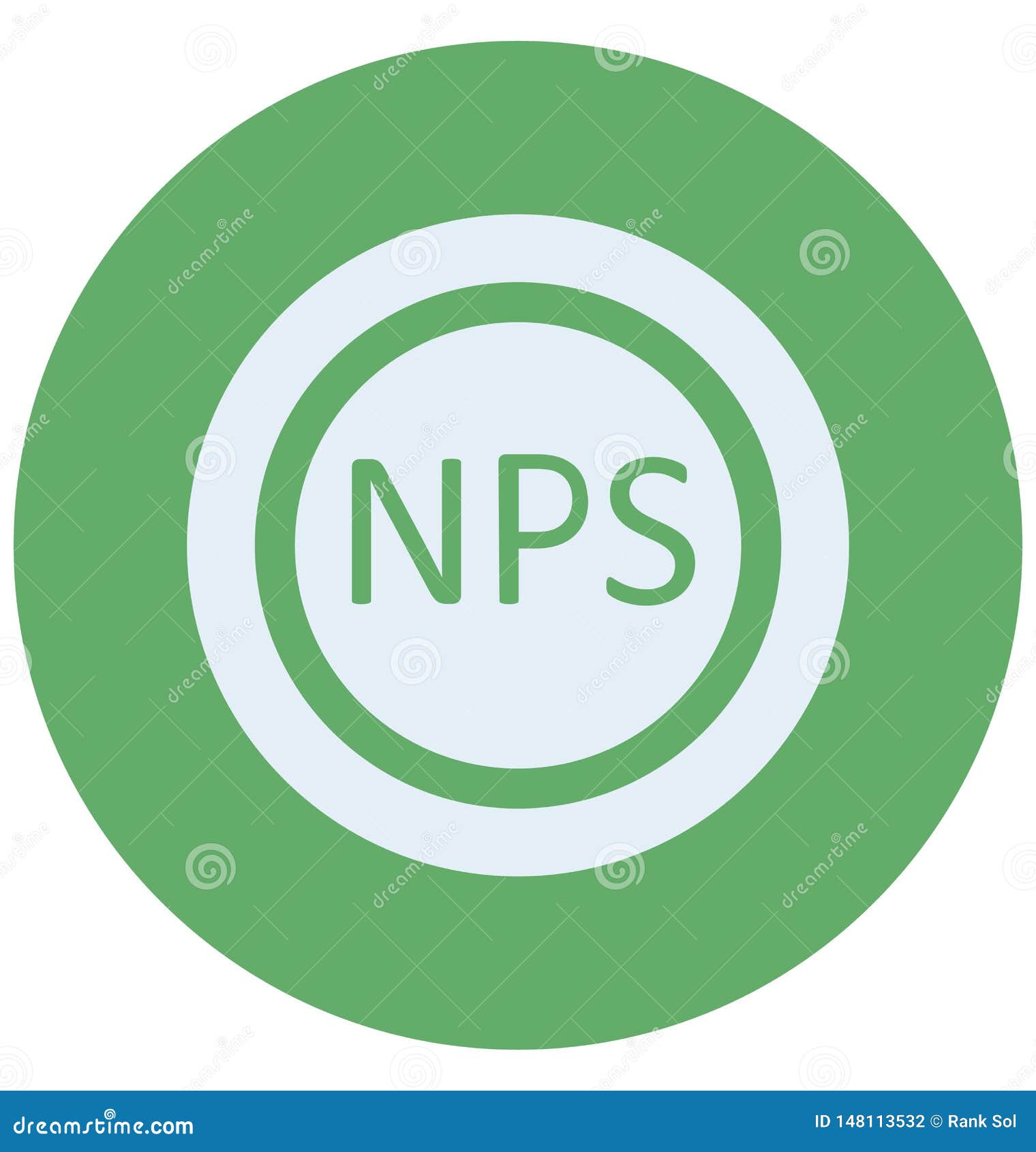 Nps Isolated Vector Icon Which Can Easily Modify or Edit Stock Vector ...