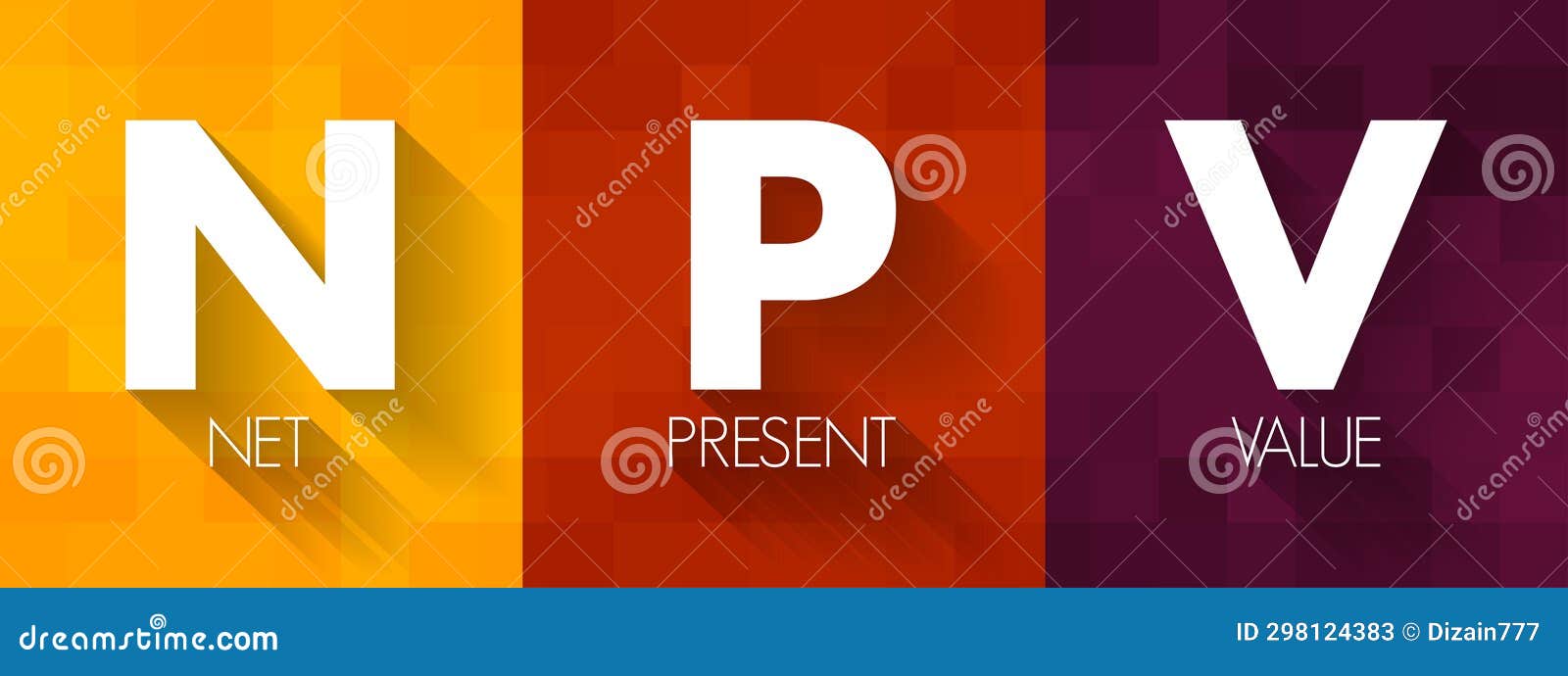 NPV Net Present Value - the Cash Flows at the Required Rate of Return ...