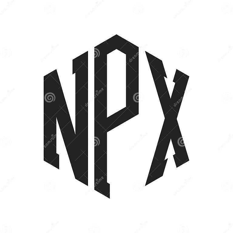 NPX Logo Design. Initial Letter NPX Monogram Logo Using Hexagon Shape ...