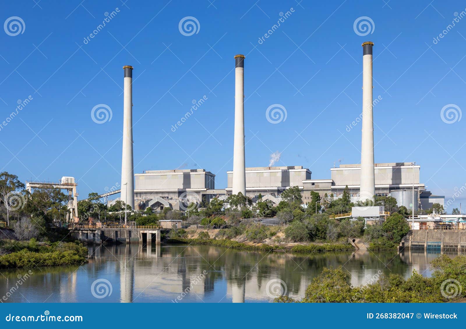 NRG Gladstone Power Station in Queensland Editorial Photography - Image ...