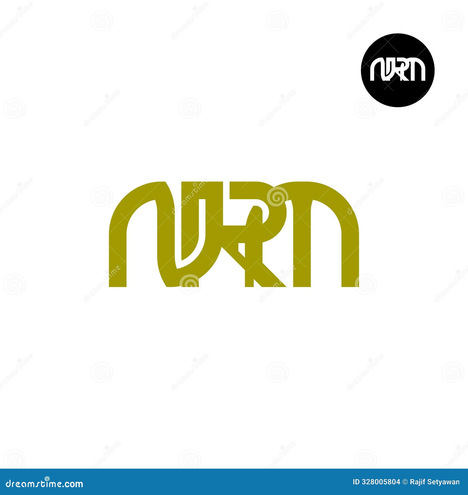 NRM Logo Letter Monogram Design Stock Vector - Illustration of simple ...