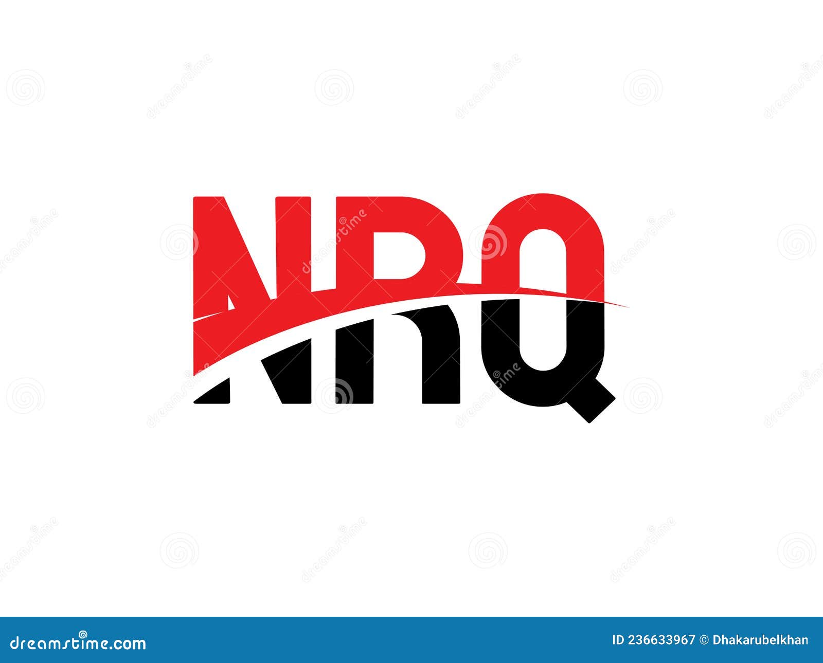 NRQ Letter Initial Logo Design Vector Illustration Stock Vector - Illustration of concept ...