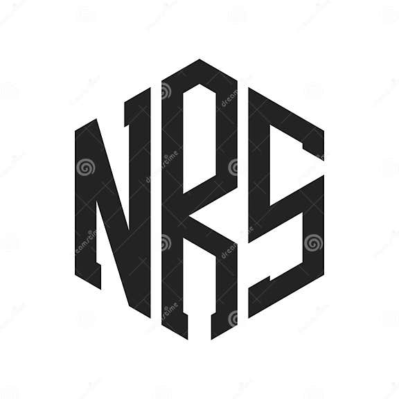 NRS Logo Design. Initial Letter NRS Monogram Logo Using Hexagon Shape ...
